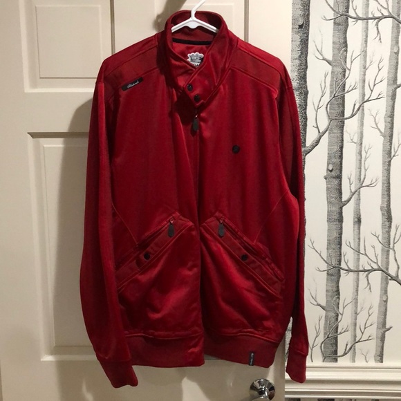 Akademiks | Jackets & Coats | Akdmks Red Track Jacket Y2k | Poshmark